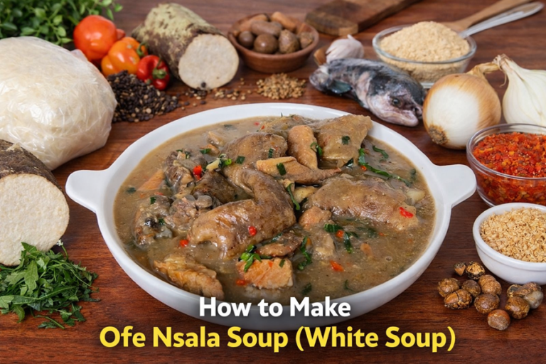 How To Make Ofe Nsala Soup (White Soup) – A Delicious Nigerian Recipe ...