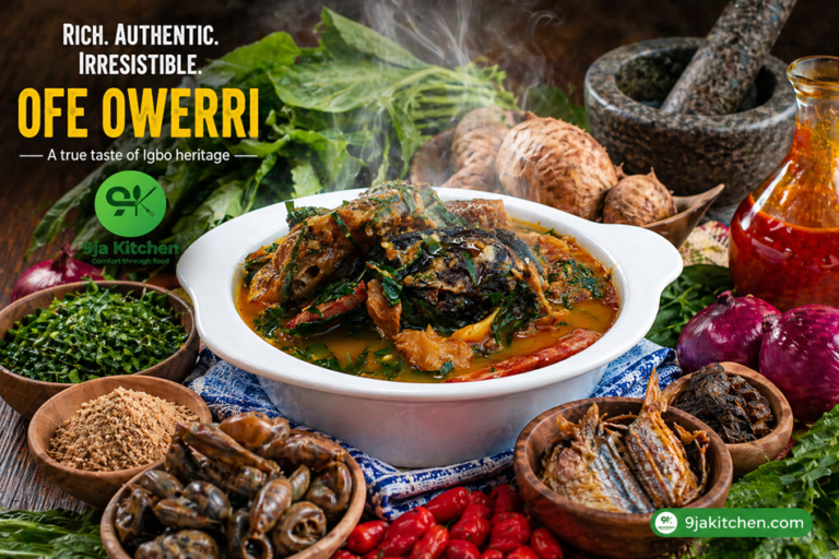 How To Make Ofe Owerri: Rich And Authentic Igbo Soup🥣 - 9jakitchen ...