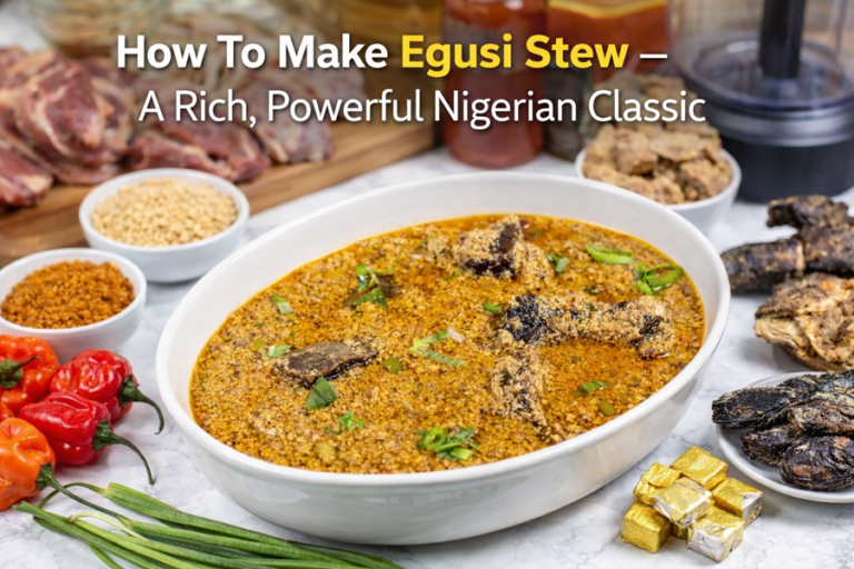 🌟How to Make Egusi Stew: A Flavorful and Heartwarming Nigerian Classic🍲 ...