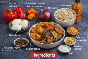 How to Make an Amazing Nigerian Ofada Stew – the Ultimate ofada stew ...