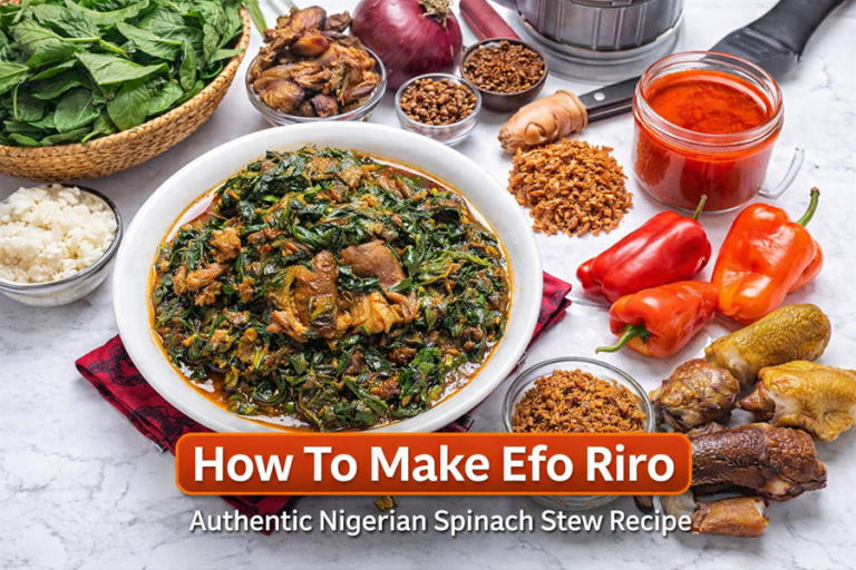How To Make Efo Riro – A Powerful, Comforting & Absolutely Delicious ...