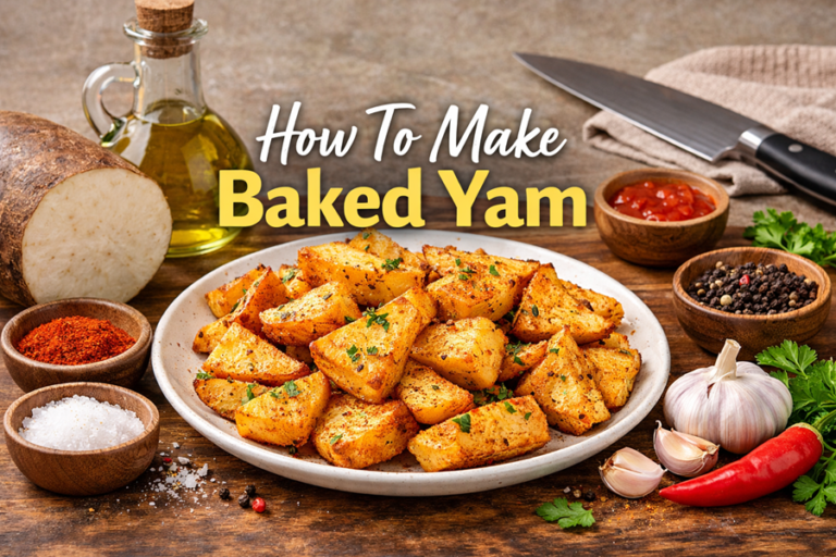 How To Make Baked Yam – A Delicious And Powerful Oven-Baked Comfort ...