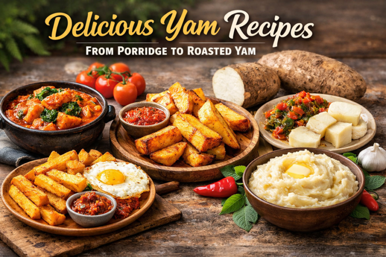 🌟 Delicious Yam Recipes: From Porridge to Roasted Yam – A Comfort ...