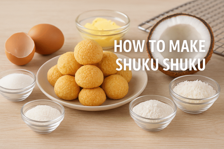 How to make Shuku Shuku: The Joyful & Powerful Coconut Balls Recipe 🥥 ...