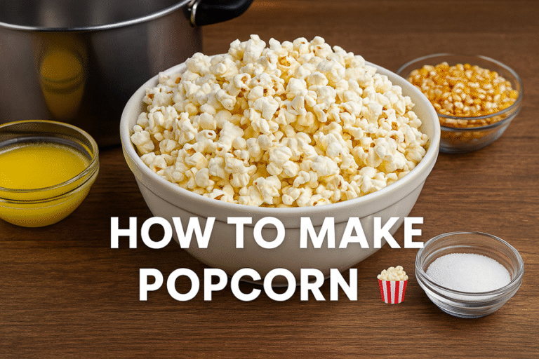 How to Make Popcorn: The Ultimate Easy & Delicious Homemade Popcorn ...