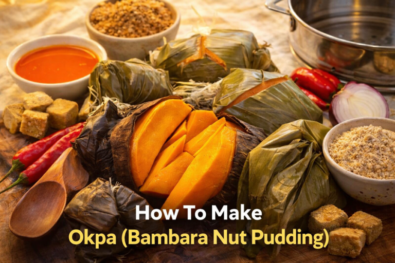 How To Make Okpa (Bambara Nut Pudding): A Delicious Nigerian Delight 🌟 ...