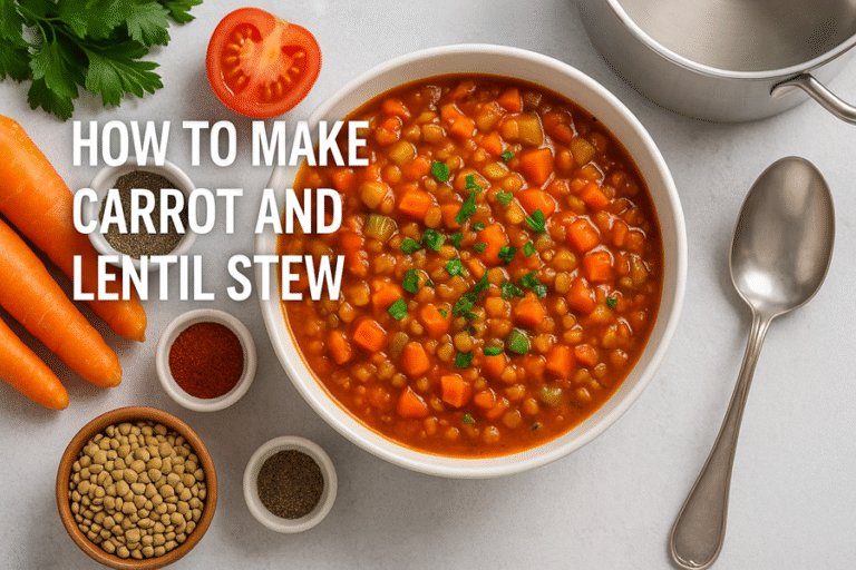 🥕 How to Make Carrot and Lentil Stew: A Delicious Hearty & Nourishing ...