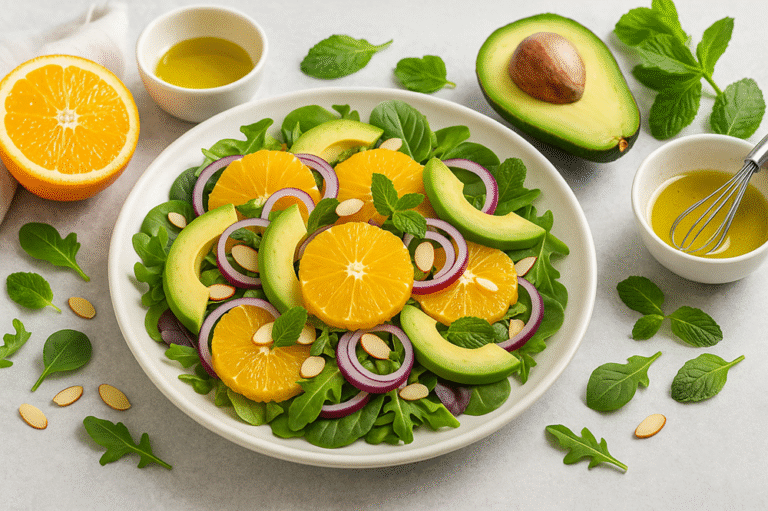 🥗💚 How to Make Orange and Avocado Salad: A Refreshing, Heartwarming ...