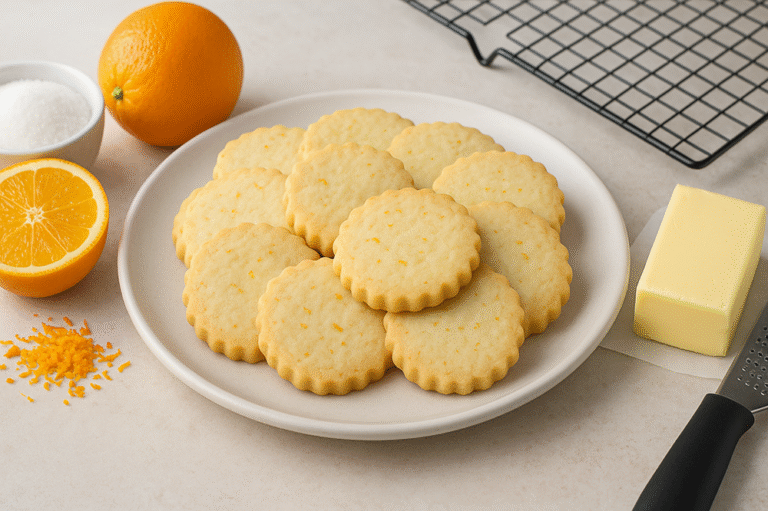 🧡 How to Make Irresistible Orange Shortbread Cookies: A Buttery, Zesty ...