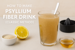 How to Make Psyllium Fiber Drink (Classic Method): The Ultimate ...