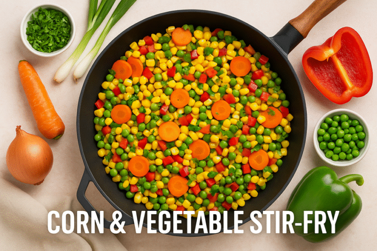 How to Make Corn And Vegetable Stir-Fry: A Delicious & Powerful Healthy ...