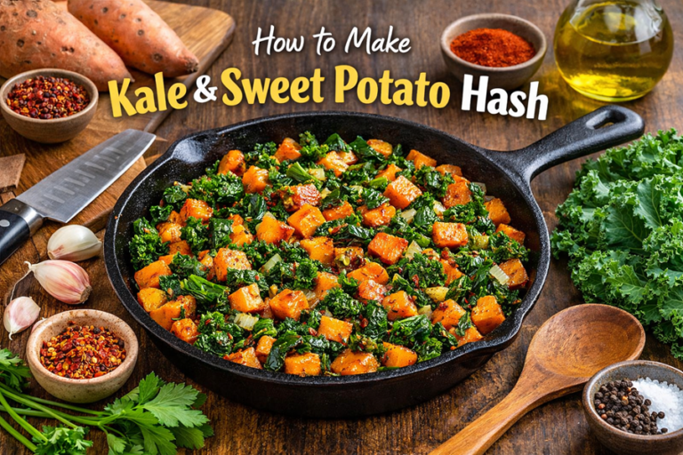 How To Make Kale And Sweet Potato Hash – A Powerful, Feel-Good ...