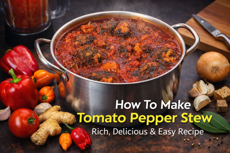 How To Make Tomato Pepper Stew – The Ultimate Delicious Power Recipe ...