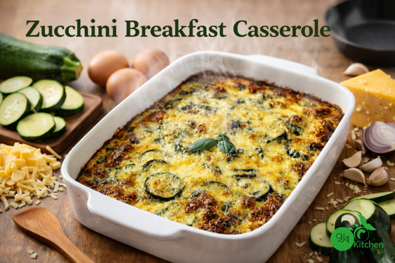 How To Make Zucchini Breakfast Casserole: Delicious Power Breakfast ...